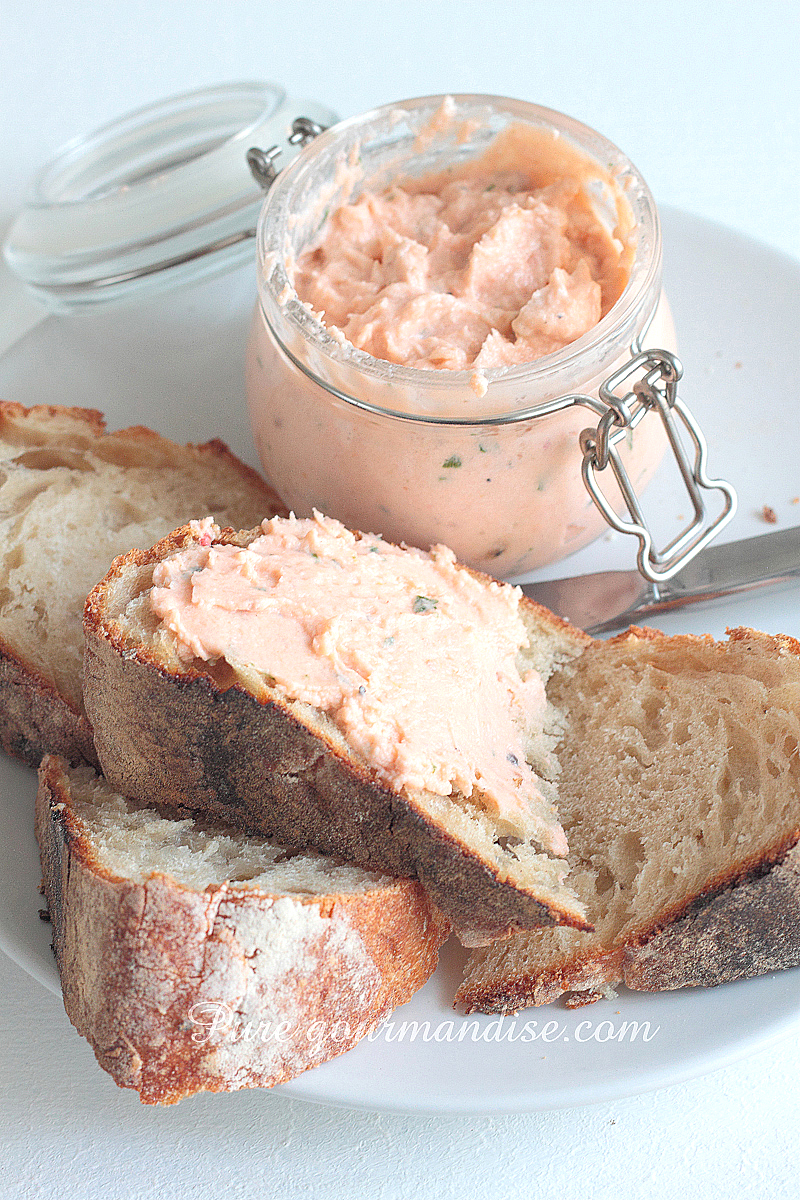 Mes rillettes de saumon - Pure Gourmandise