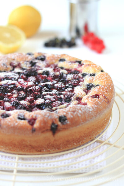 Mon gâteau moelleux aux fruits rouges › Pure Gourmandise