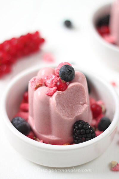 Ma panna cotta aux fruits rouges › Pure Gourmandise