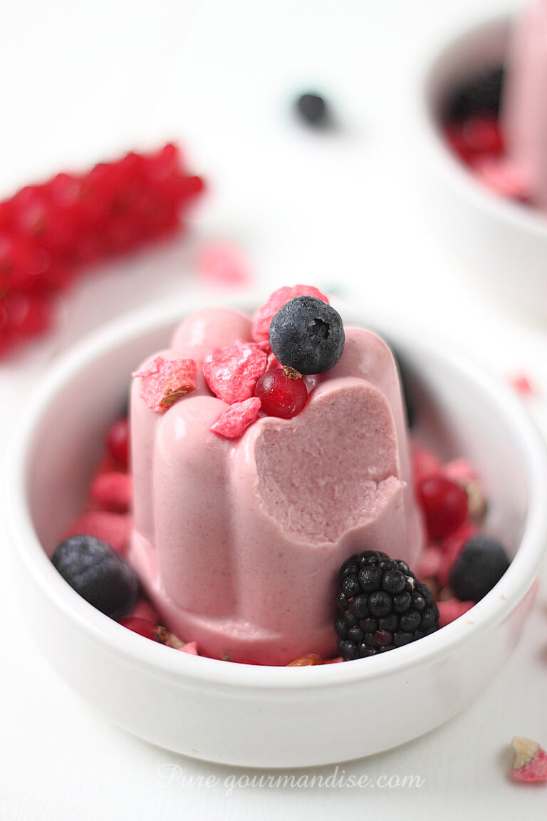 Ma panna cotta aux fruits rouges › Pure Gourmandise