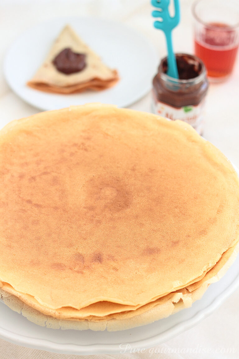 Ma pâte à crêpes nature et neutre › Pure Gourmandise