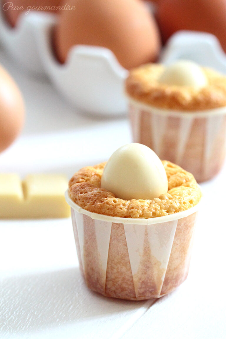 Mes mini moelleux au chocolat blanc › Pure Gourmandise